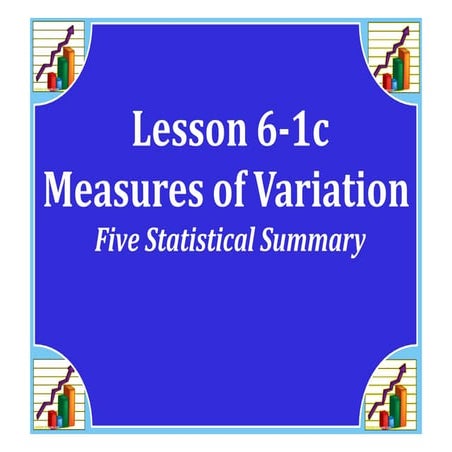 M8 acc lesson 6 1c measures of variation | PPT
