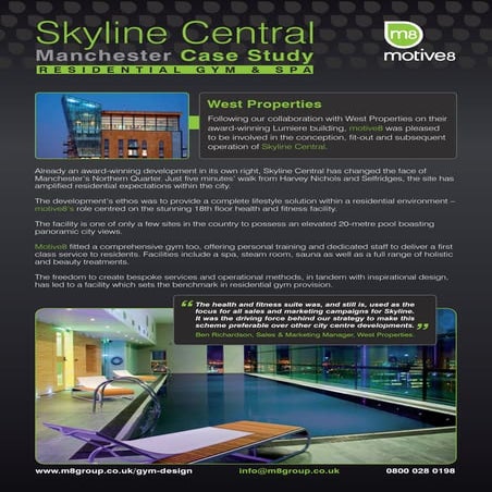 M8 case study skyline central | PDF