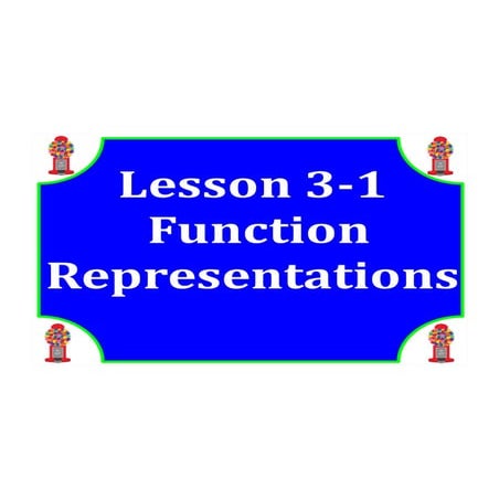 M8 lesson 3 1 function representations pdf | PPT