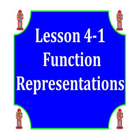 M8 lesson 4 1 function representations | PPT