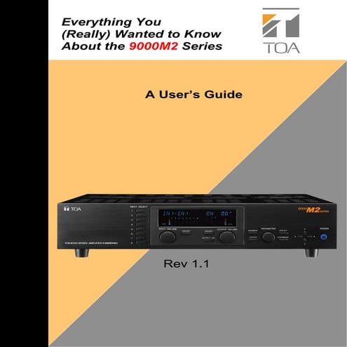 M9000 m2 user guide | PDF