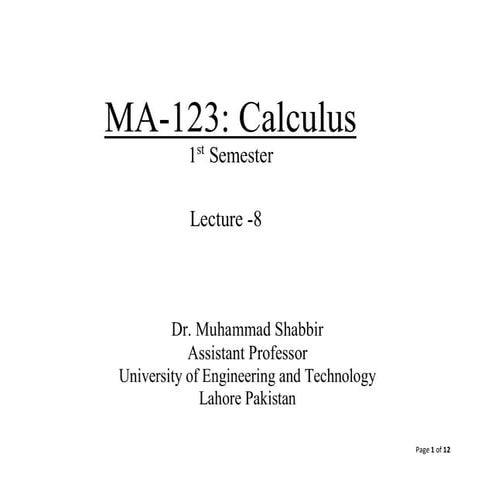 Multi variable calculus important steps to solveMA-123-8.pdf
