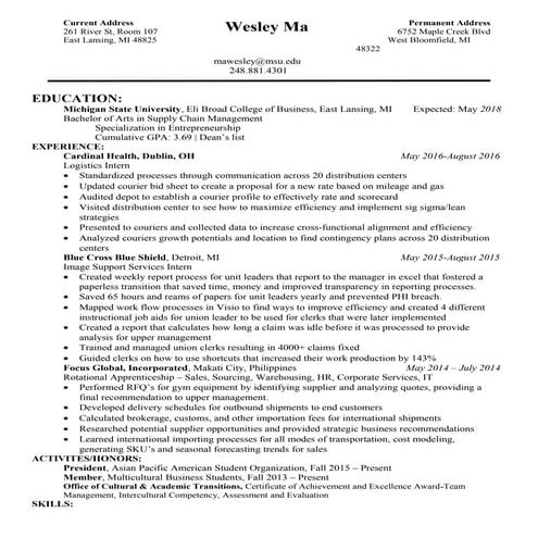 Ma.wesley resume | DOC