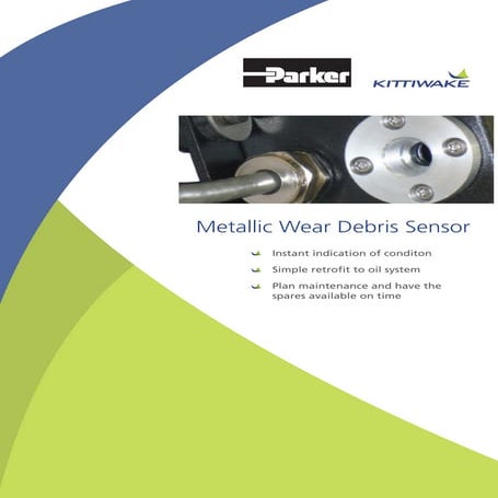 Parker Kittiwake Metallic Wear Debris Sensor Brochure | PDF