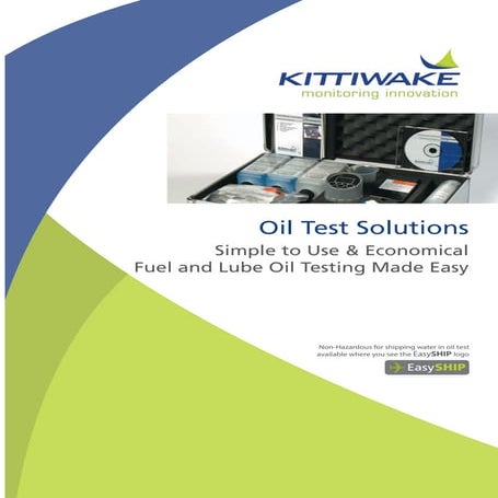 Parker Kittiwake Oil Test Solutions | PDF