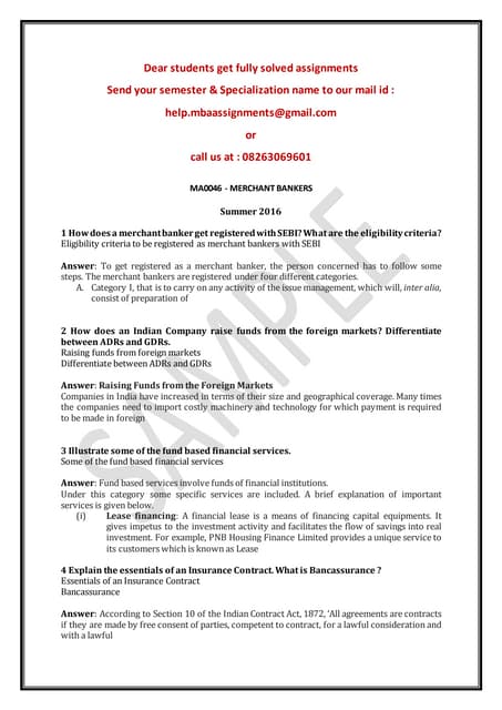 NISM Series V A - Mutual Fund Model Question Paper | PPTX | Mutual ...