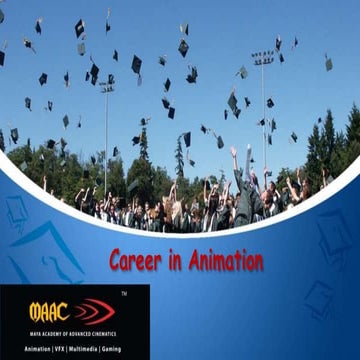 3D Animation Career Pressentation - exploration of careers | PPTX