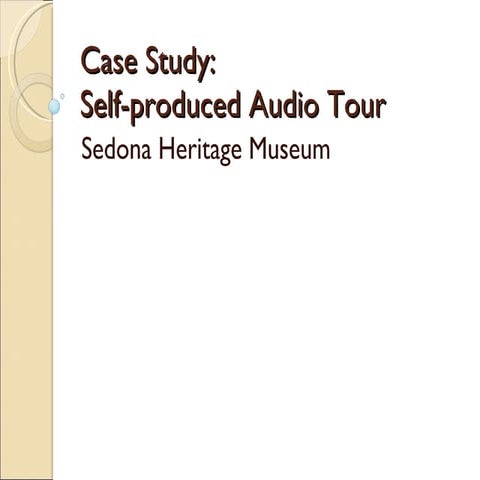 Audio Tour | PPT