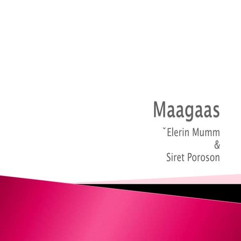 Maagaas | PPT