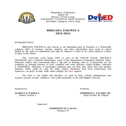 Brigada eskwela 2024 sample template NARRATIVE REPORT.docx