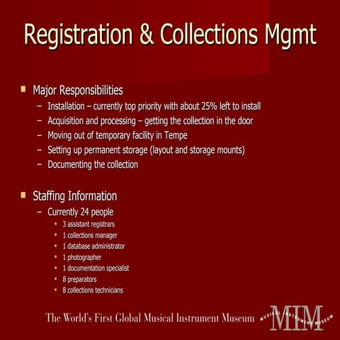 MIM Building a Museum | PPTX
