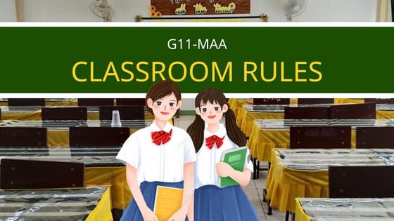 CLASSROOM RULES (ELEM) PowerPoint Presentation | PPTX