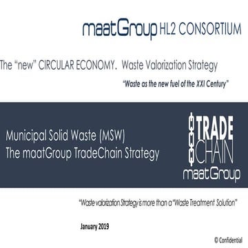 Maat International Group. The Waste to Valorization Proosal | PDF