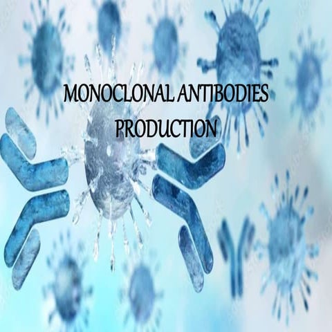 Monoclonal antibodies production slideshare | PPT