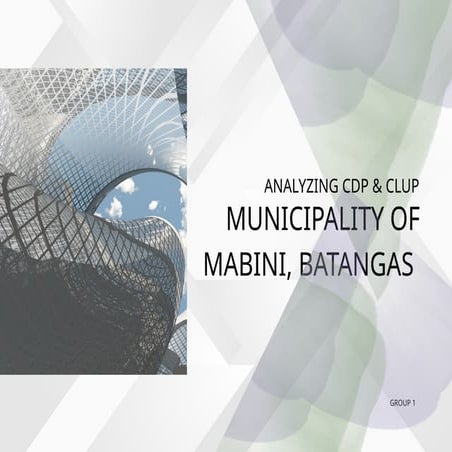 analyzing the comprehenisive development plan and comprehensive land ...