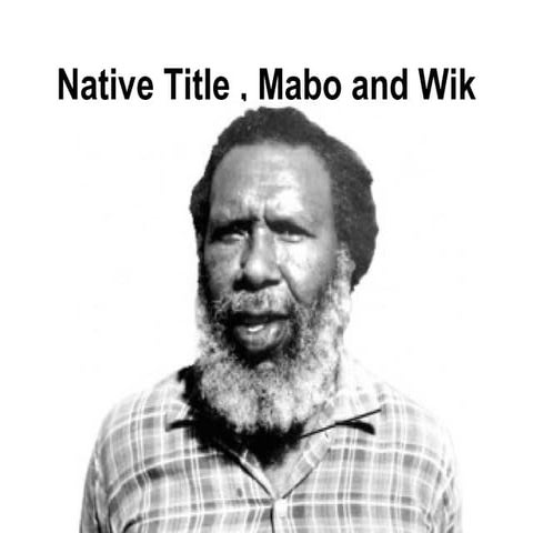 Mabo slide | PPT