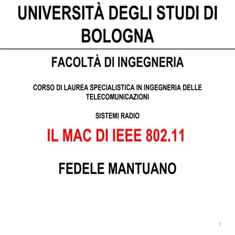 Mac Ieee 80211 