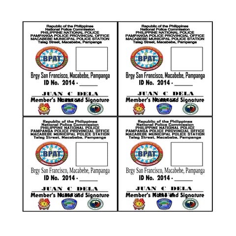 Macabebe mps bpat id | PPT