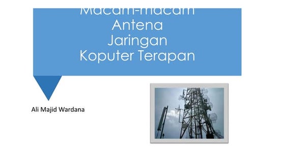Perangkat Infrastruktur Wireless LAN | PDF