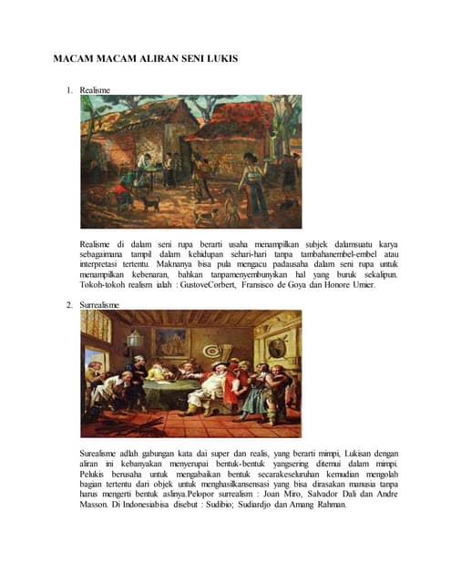 Aliran Seni Rupa | PPT