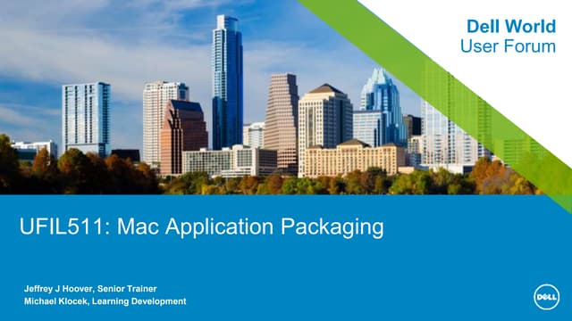 Mac Application Packaging Pptx Operating Systems Computer Software And Applications