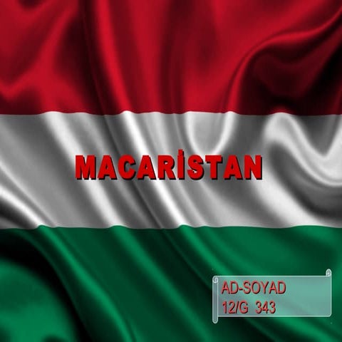 Macaristan Ülke Sunumu | PPT