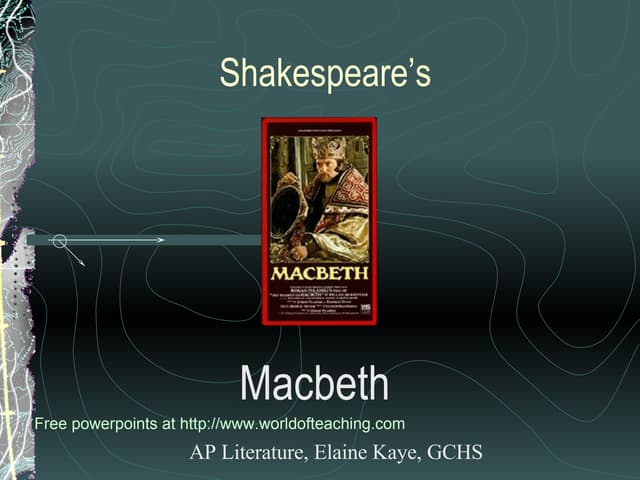 William Shakespeare powerpoint | PPT