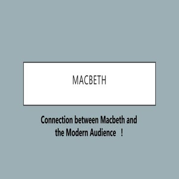 Macbeth | PPT