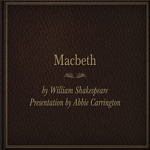 Macbeth | PPT