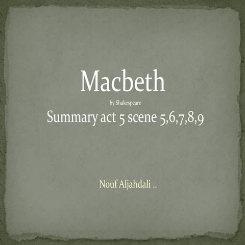 Macbeth act 5.......................pptx