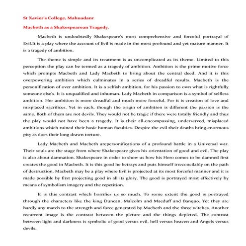 Macbeth | PPTX