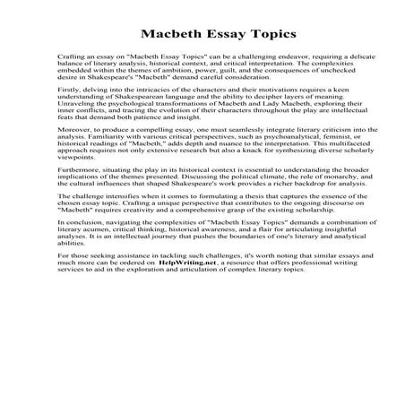 Macbeth Essay Topics.pdf