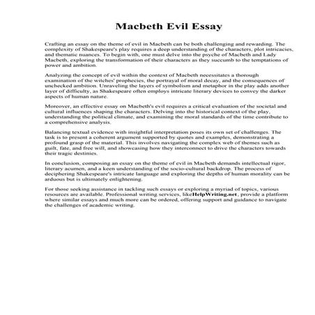 Macbeth Evil Essay.pdf
