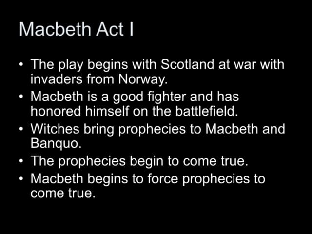 Macbeth Act 2 Notes Teacher | PPT