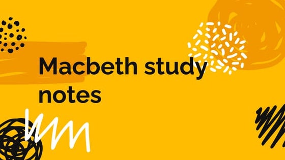 Macbeth Background | PPTX