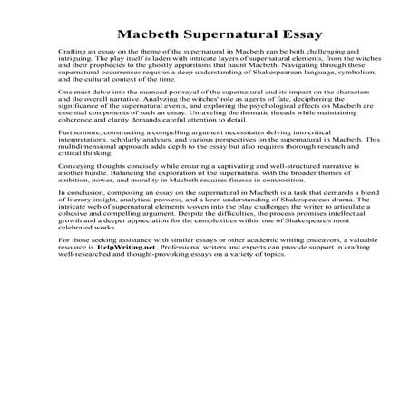 Macbeth Supernatural Essay.pdf