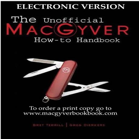 Macgyver How-to Handbook | PDF