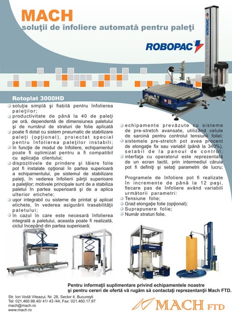 Mach ftd roboti industriali | PDF