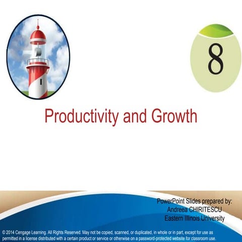 Ma ch 08 productivity and growth | PPT