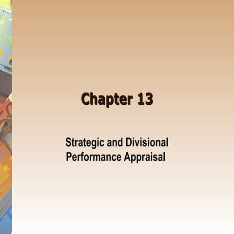Strategic and Divisional Performance Appraisal in Organisations | PPT