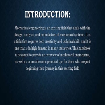 Mechanical ppt | PDF