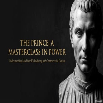 Machiavelli's The Prince( The Art of Government) | PDF