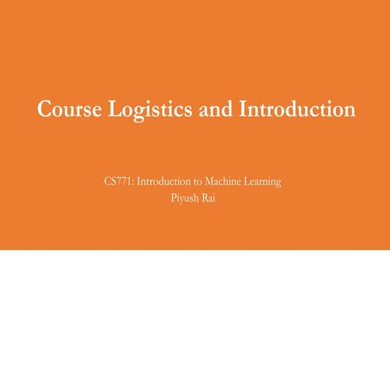 Machine learning iitk | PPTX