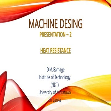 Heat Resistance | PPTX