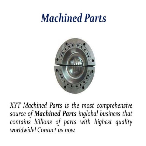 Machined parts | PPTX