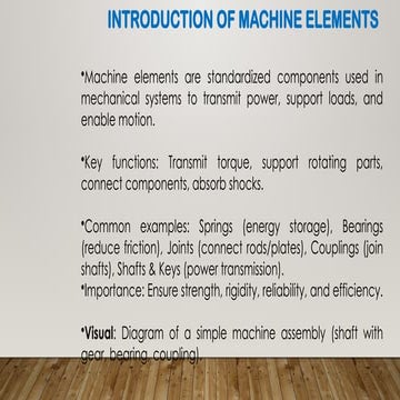 Basic Types of Mechanical Joints - A Short Introduction | PDF
