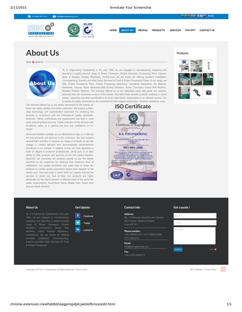 Food Processing Machine | PDF