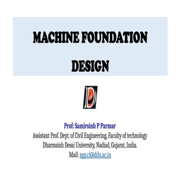 MACHINE FOUNDATION DESIGN- M Tech GTE.pptx