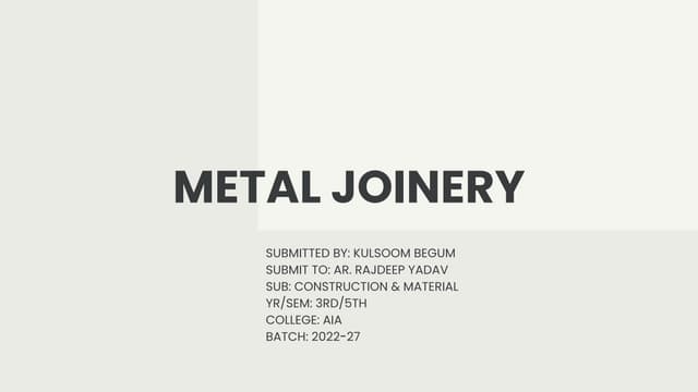 Different types of Steel Connection Details | PDF