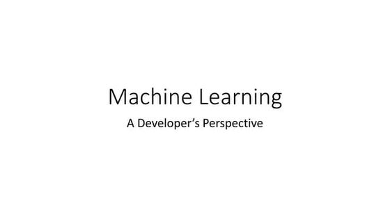 Machine learning and azure ml studio gabc | PPT